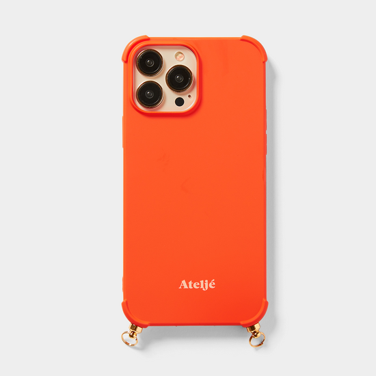Recycled iPhone Burnt Orange case - Ateljé